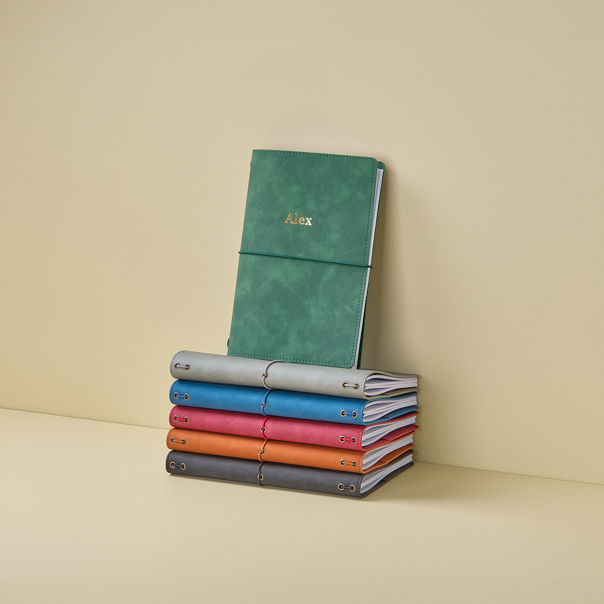 Custom-made Refillable Vegan Leather Journal | Notebook – Journally