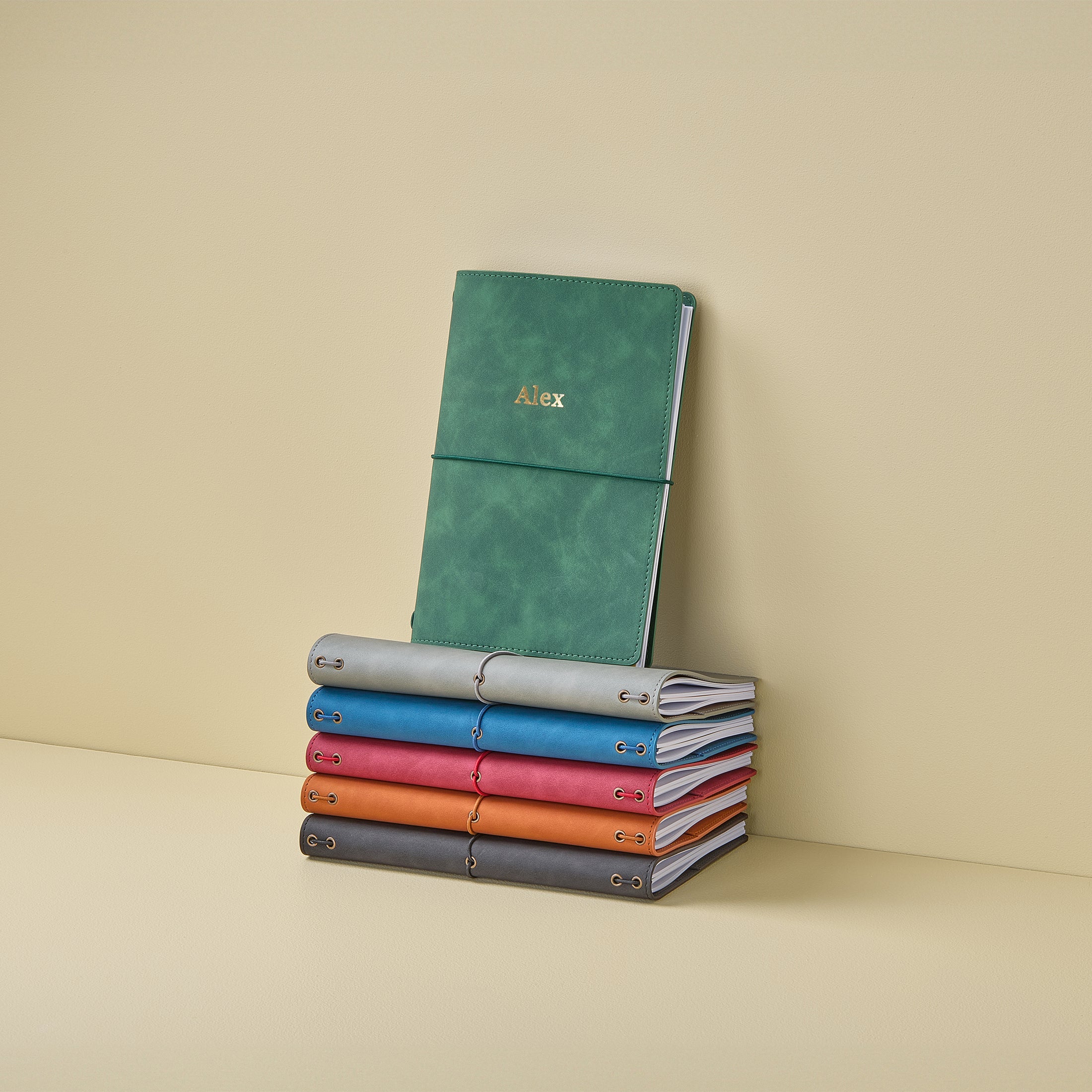 Custom-made Refillable Vegan Leather Journal | Notebook – Journally
