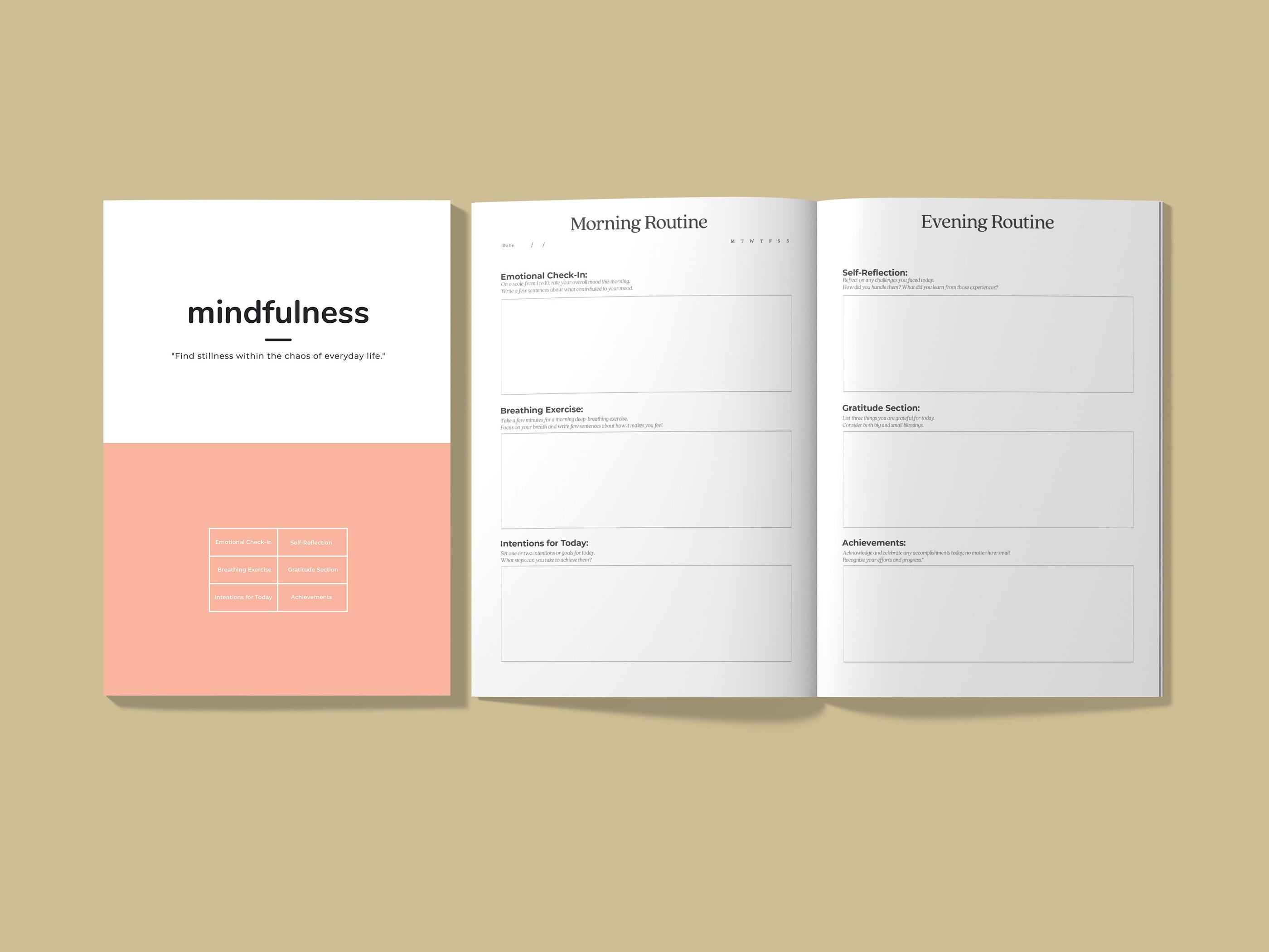 Mindfulness Journal | A5 Notebook – Journally