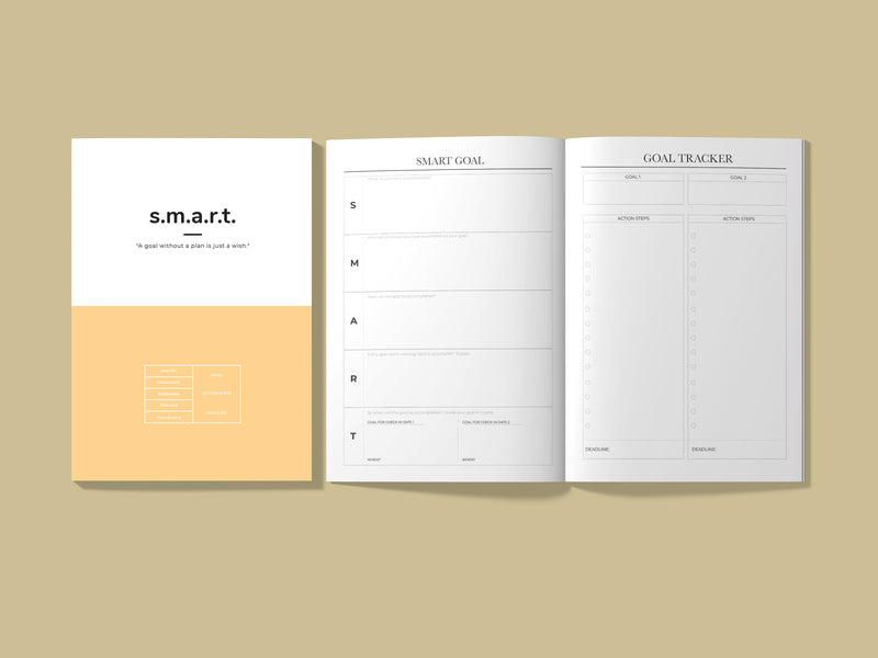 SMART Goals Journal | A5 Notebook – Journally