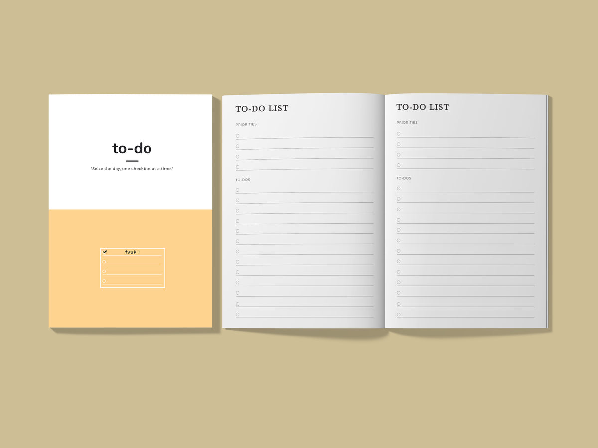 To-Do List Planner Journal | A5 Notebook – Journally
